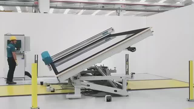 Раскрой листа керамики на столе раскроя Intermac Cut Go M 0A 37 (бывший Genius 37CT-A)