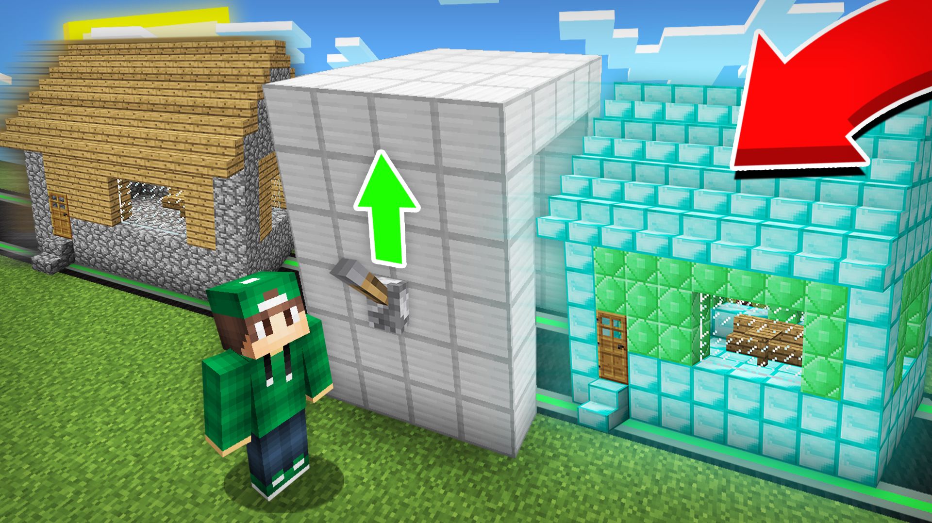 Я ПРОКАЧАЛ ДОМ ЖИТЕЛЯ ДО 1000 УРОВНЯ В МАЙНКРАФТ | Риколит Minecraft