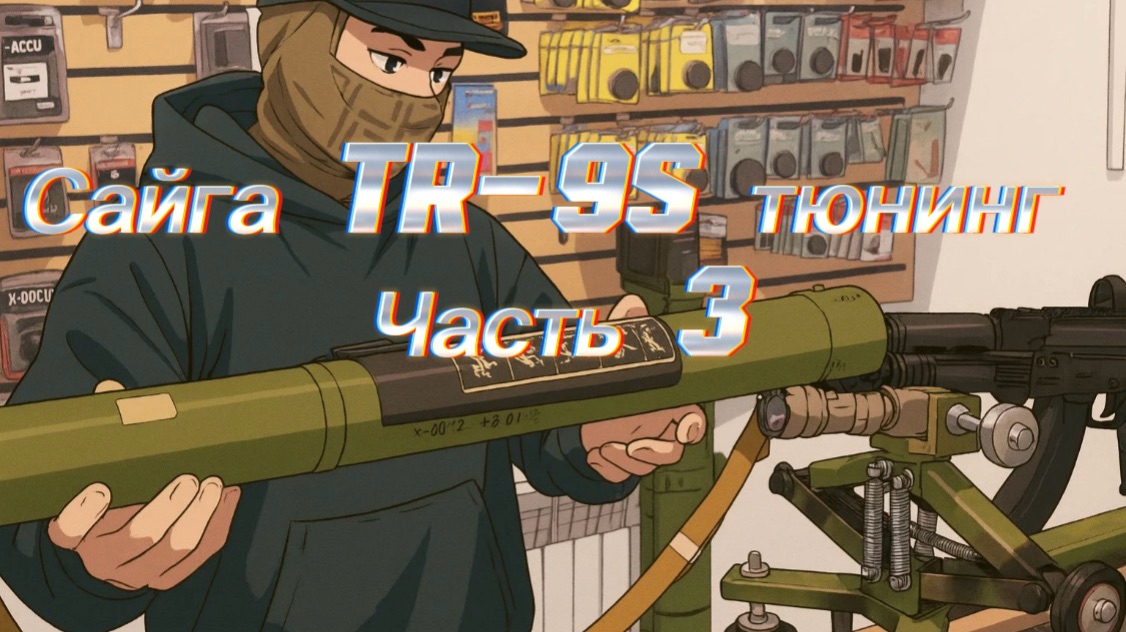 Сайга TR-9s часть 3