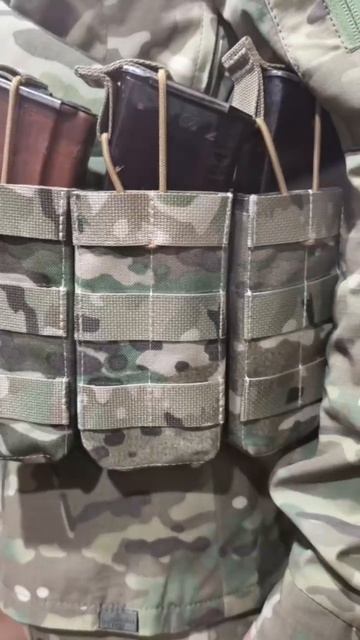 Подсумок под магазин АК открытый