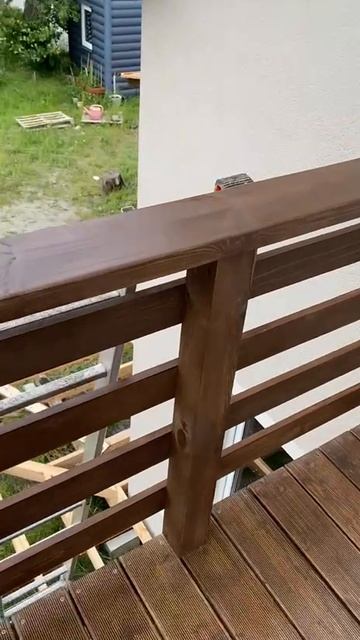 Настил на балконе