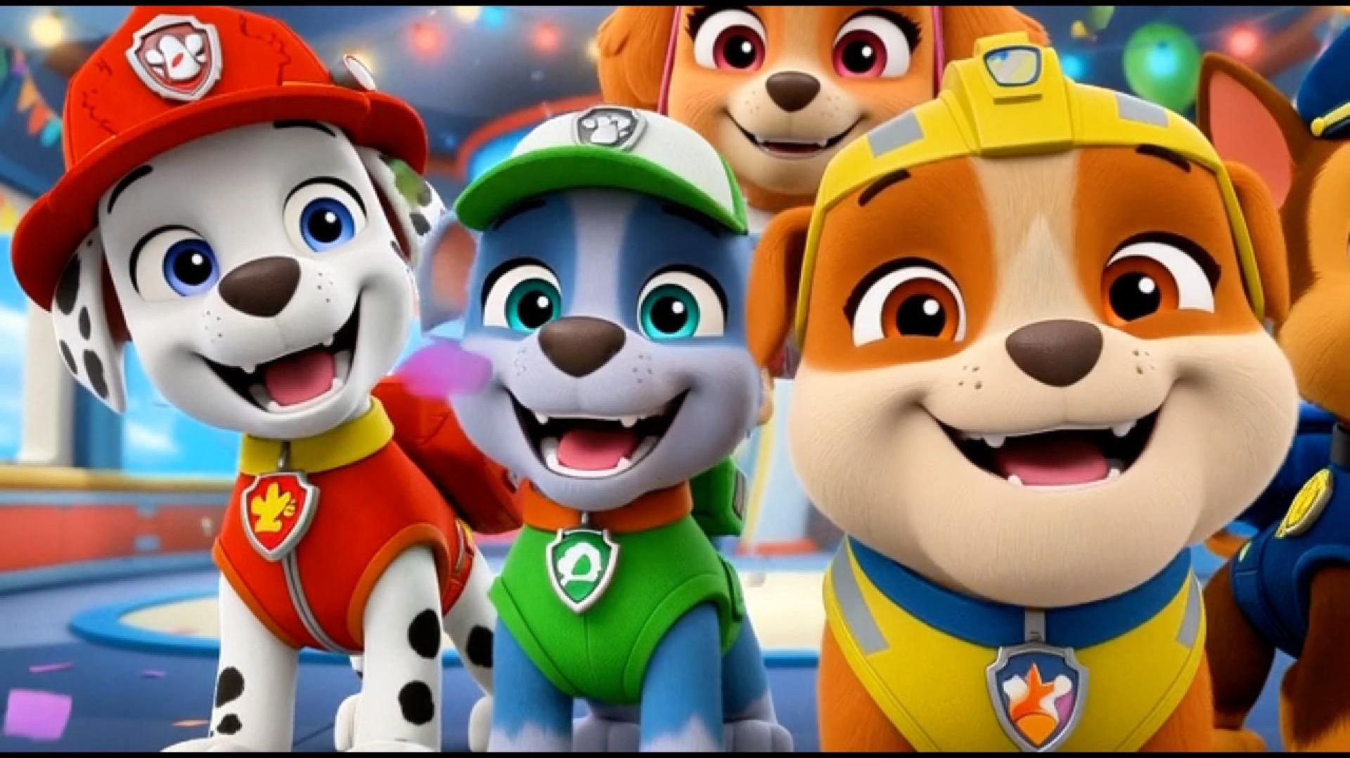 Щенячий патруль.Новая Серия.Гонщик,Скай,Маршал,Крепыш новая история