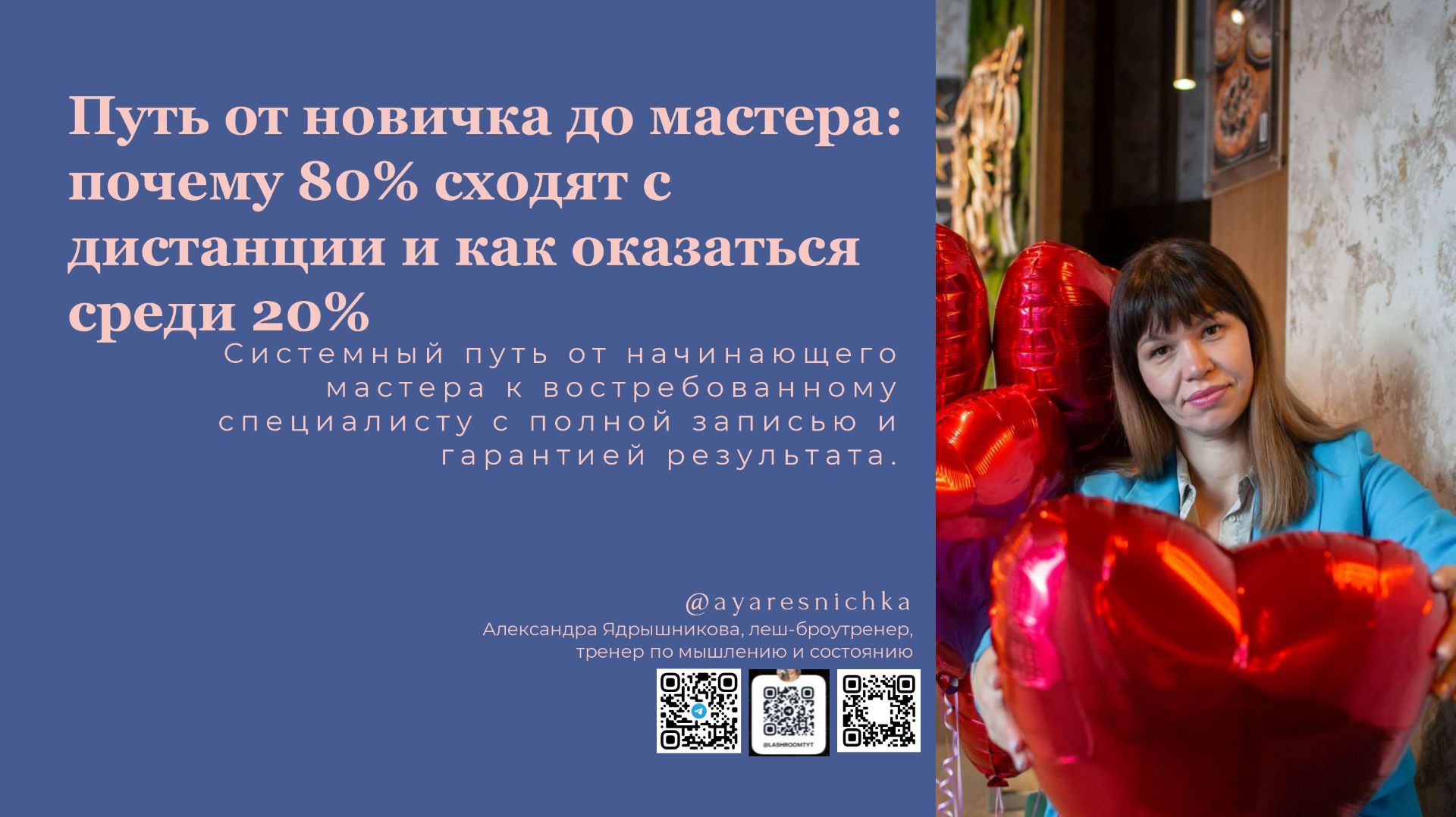 Путь от новичка до мастера: почему 80% сходят с дистанции? Как попасть в те 20%?