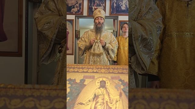 Проповедь владыки Гурия в день памяти вмц. Екатерины в с. Самарка