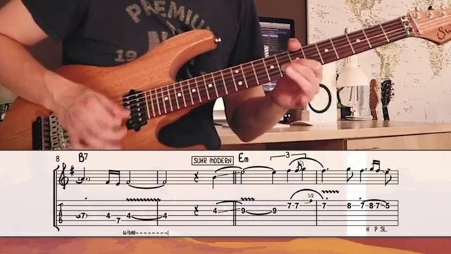 Western Guitar Solo in E(tab)