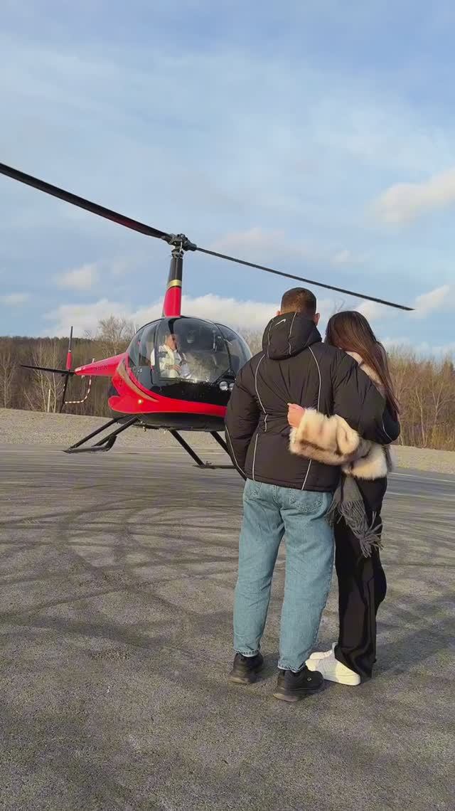 Полёт на вертолёте в Уфе