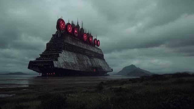 Обсидиановый ковчег - Расслабляющий научно-фантастический эмбиент для сна и учёбы