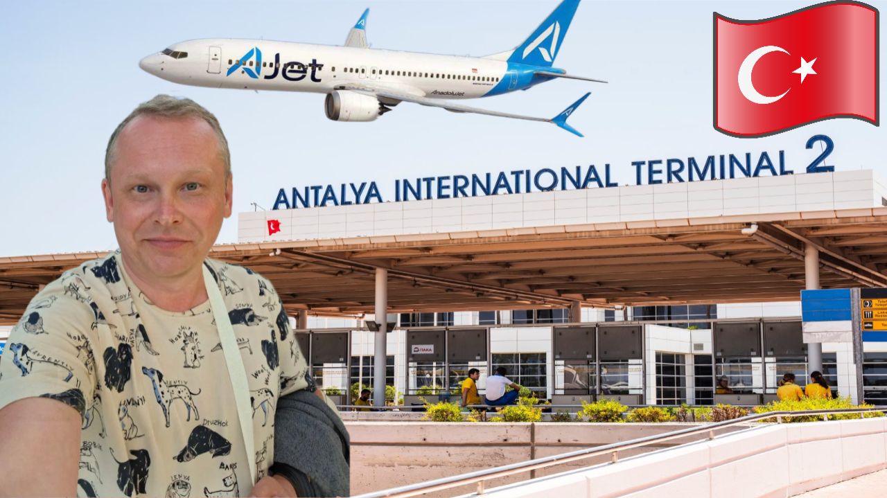 #2.16.Улетаю из Анталии в Москву! Лоукостер AJET. Мои расходы на отдых в Аланье (Турции) в октябре.