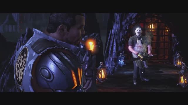 Игра Mortal Kombat 10 - ДЖАКС - КОЖАНОЕ ЛИЦО