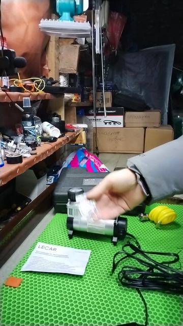 Обзор автомобильного компрессора LECAR 38 л/мин LECAR000050406