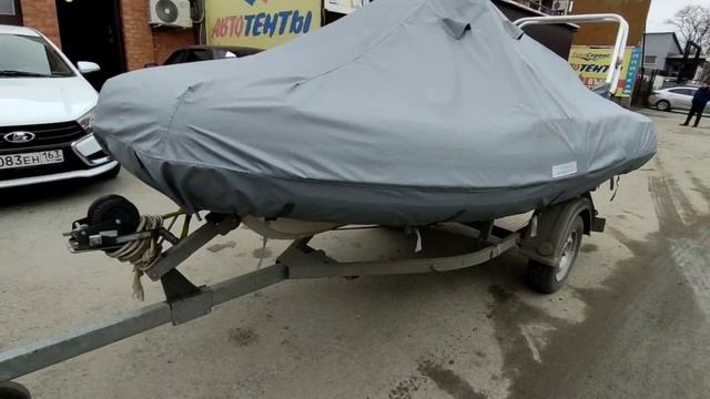 Тент на РИБ Grand 370 от Тентналодку.ру – показываю в деталях