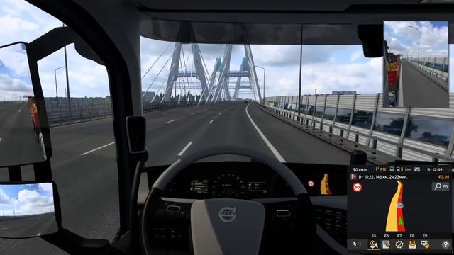 Euro Truck Simulator 2 Рейс СПБ   Луга   # 7