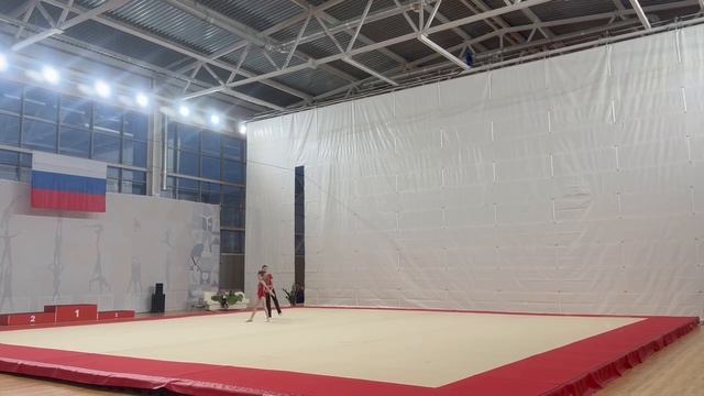 СмП 2 спорт. разряд, Кроповина Анастасия и Киселев Егор,ДК «Машиностроитель», Балансовое упражнение