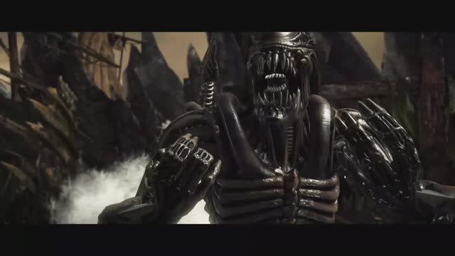 Игра Mortal Kombat 10 - ХИЩНИК - ЧУЖОЙ