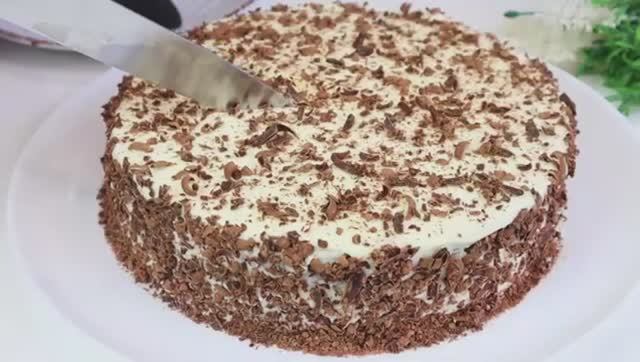 И Простой И Обалденный Торт к Чаю!Домашний Шоколадный тортик с нежным кремом