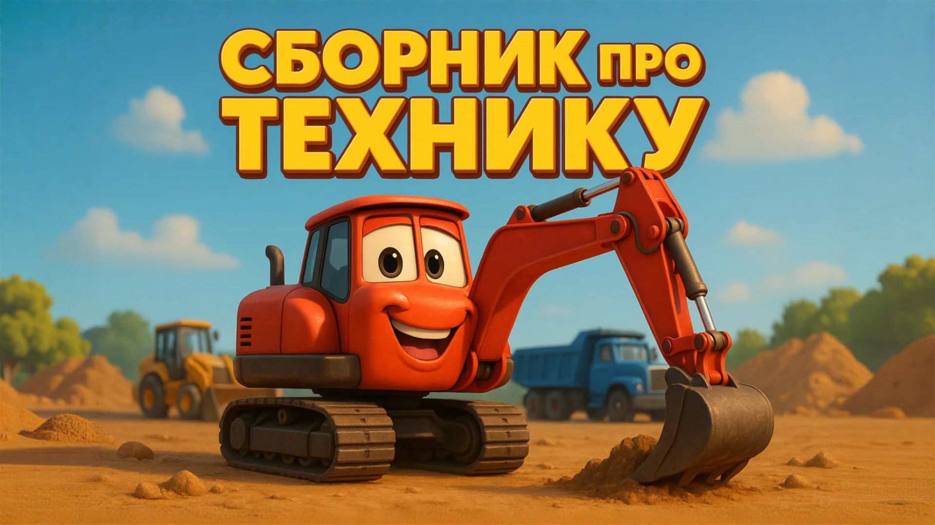 СБОРНИК ПРО МАШИНКИ И ТЕХНИКУ. Песенки для детей 2026. Новые песни.