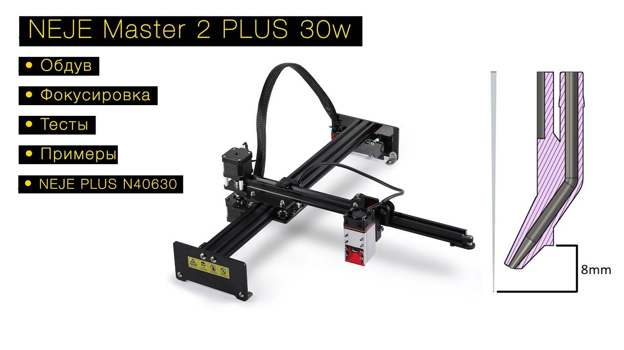NEJE MASTER S2 PLUS ЗАМЕНА ЛАЗЕРНОГО МОДУЛЯ A40640 GRBL СГОРЕЛ ЛАЗЕР НЕТ МОЩНОСТИ ЗАКАЗАЛ НА WB 3KR