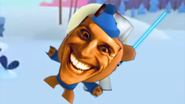 Super Mario World кража снеговика