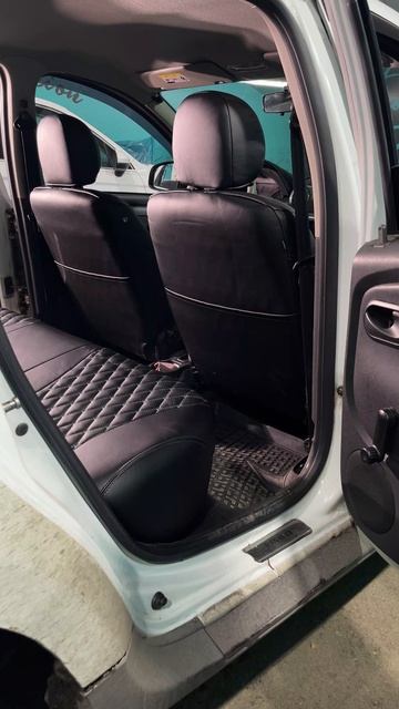 Установка авточехлов Байрон Классик в Renault Duster