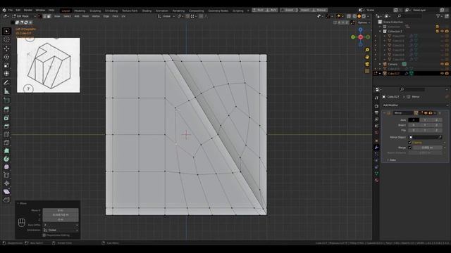 Моделирование под Subdivision Surface #7