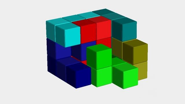 014. Головоломка "48 кубиков"