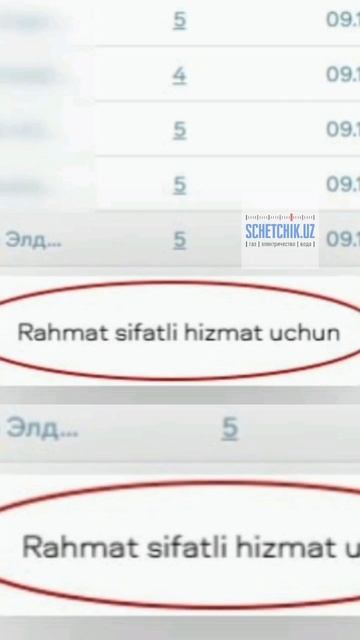 Отзывы клиентов Schetchik.uz