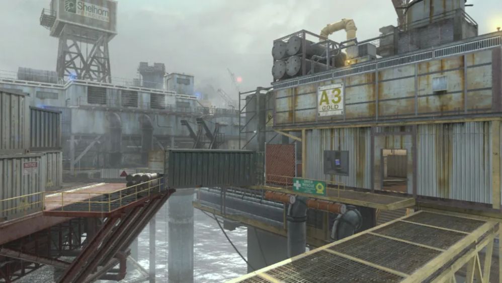 Call Of Duty MW3 - Карта Off Shore - Командный бой