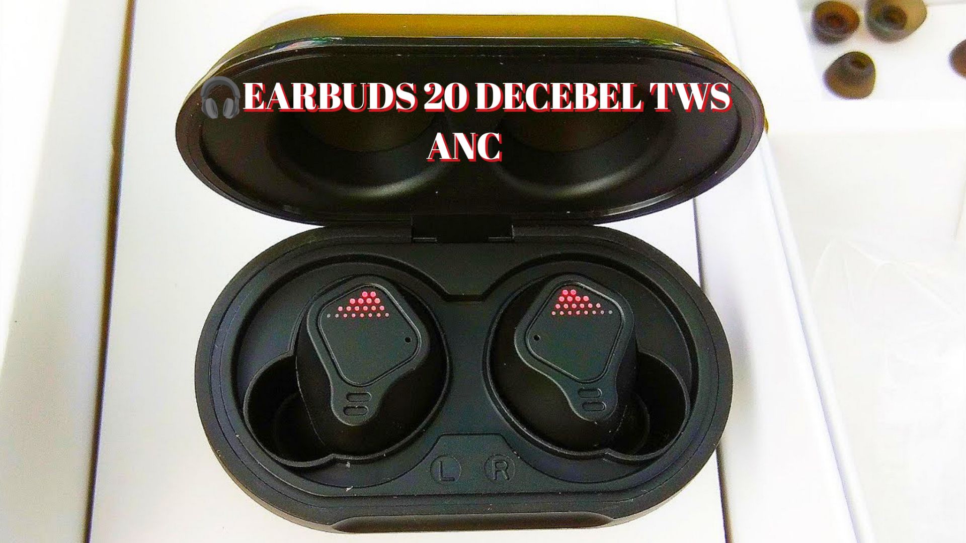 🎧EARBUDS 20 DECEBEL TWS ANC