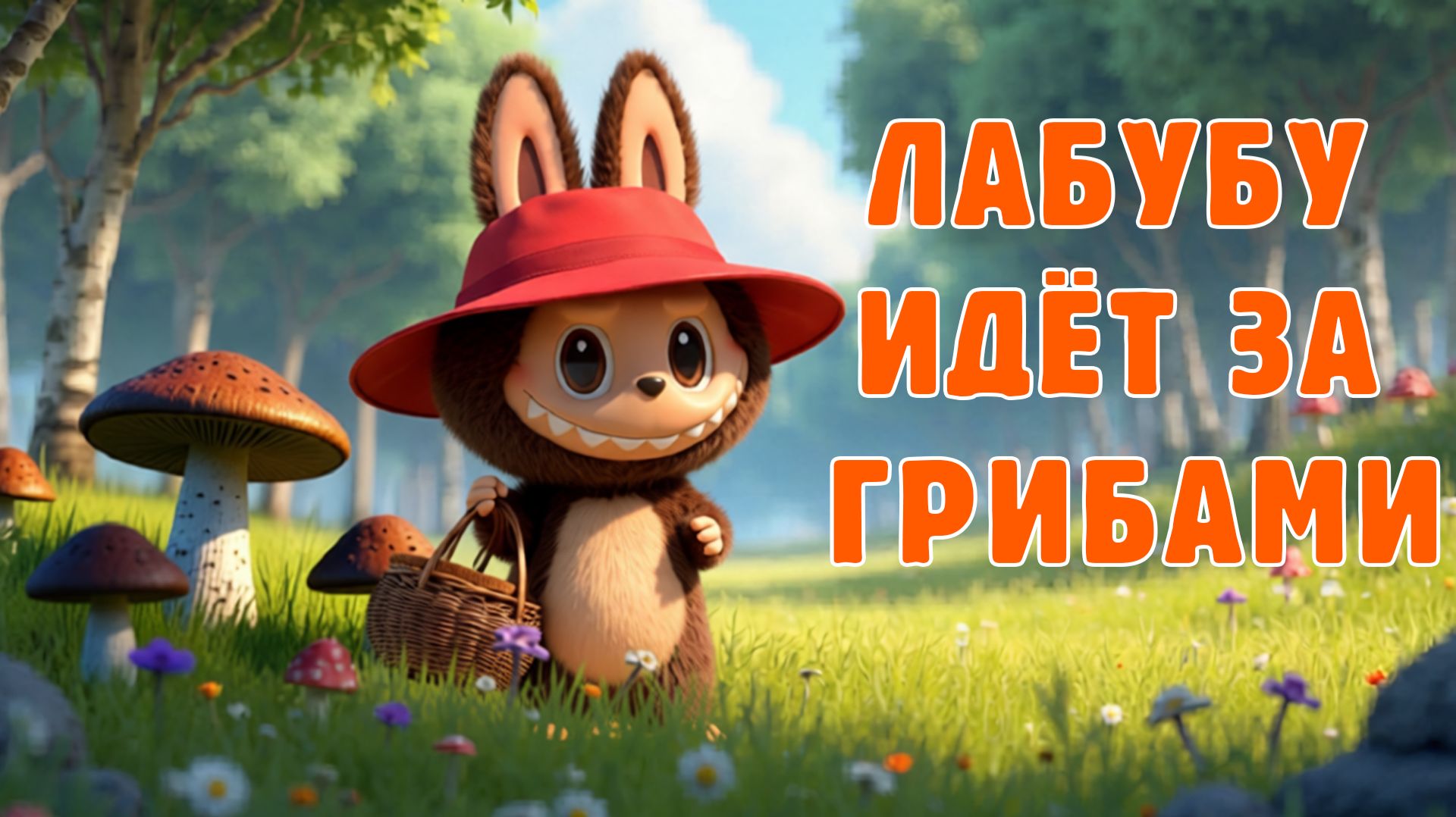 ЛАБУБУ ИДЁТ ЗА ГРИБАМИ МУЛЬТФИЛЬМ ПРО ЛАБУБУ 🍄 ЛАБУБУ МУЛЬТИК 🍄