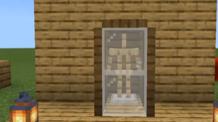 Как поставить стенд в стекло