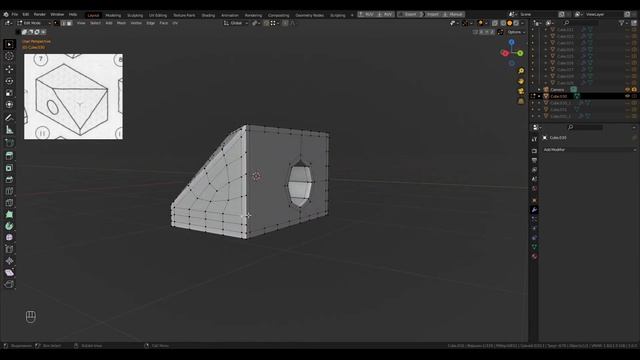 Моделирование под Subdivision Surface #11