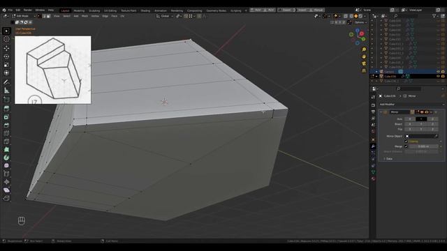 Моделирование под Subdivision Surface #17