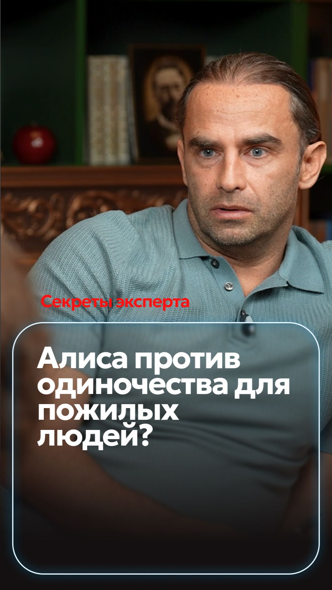 Алиса против одиночества для пожилых людей?