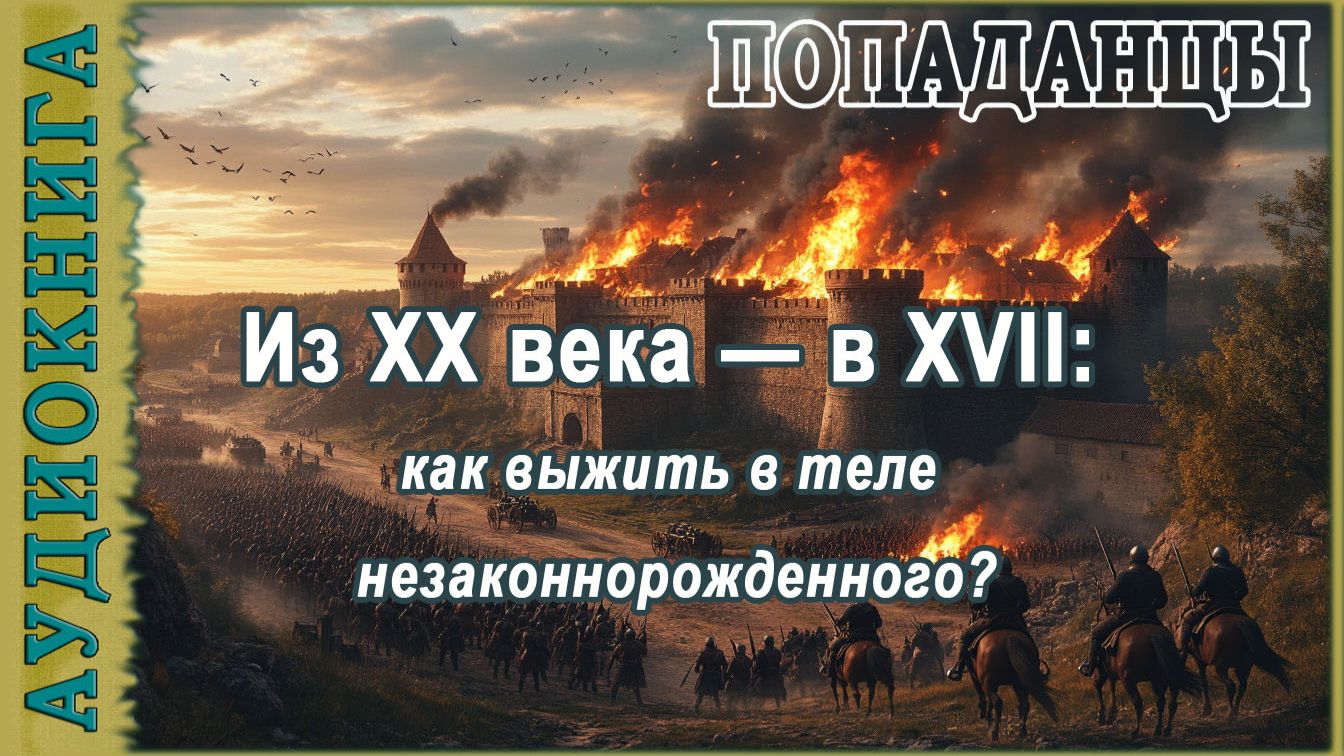 Из XX века — в XVII: как выжить в теле незаконнорожденного? Аудиокнига Попаданцы.