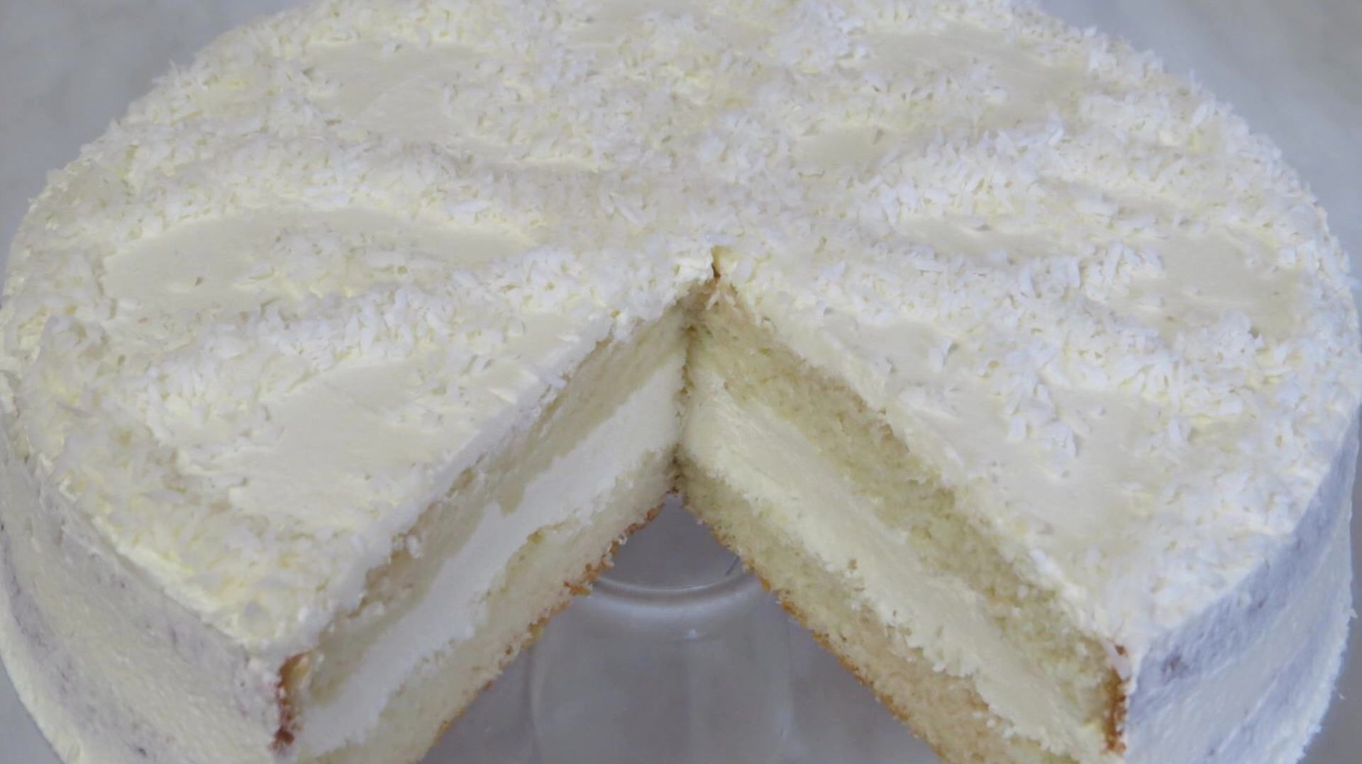 Торт СНЕЖИНКА НОВОГОДНИЙ! ФАНТАСТИЧЕСКИ НЕЖНЫЙ и ВКУСНЫЙ! ПРОСТОЙ ВКУСНЫЙ КРЕМ!