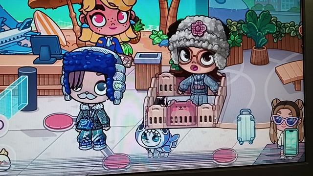 Все зашли в самолёт и пристегнули ремни. Аватар ворлд