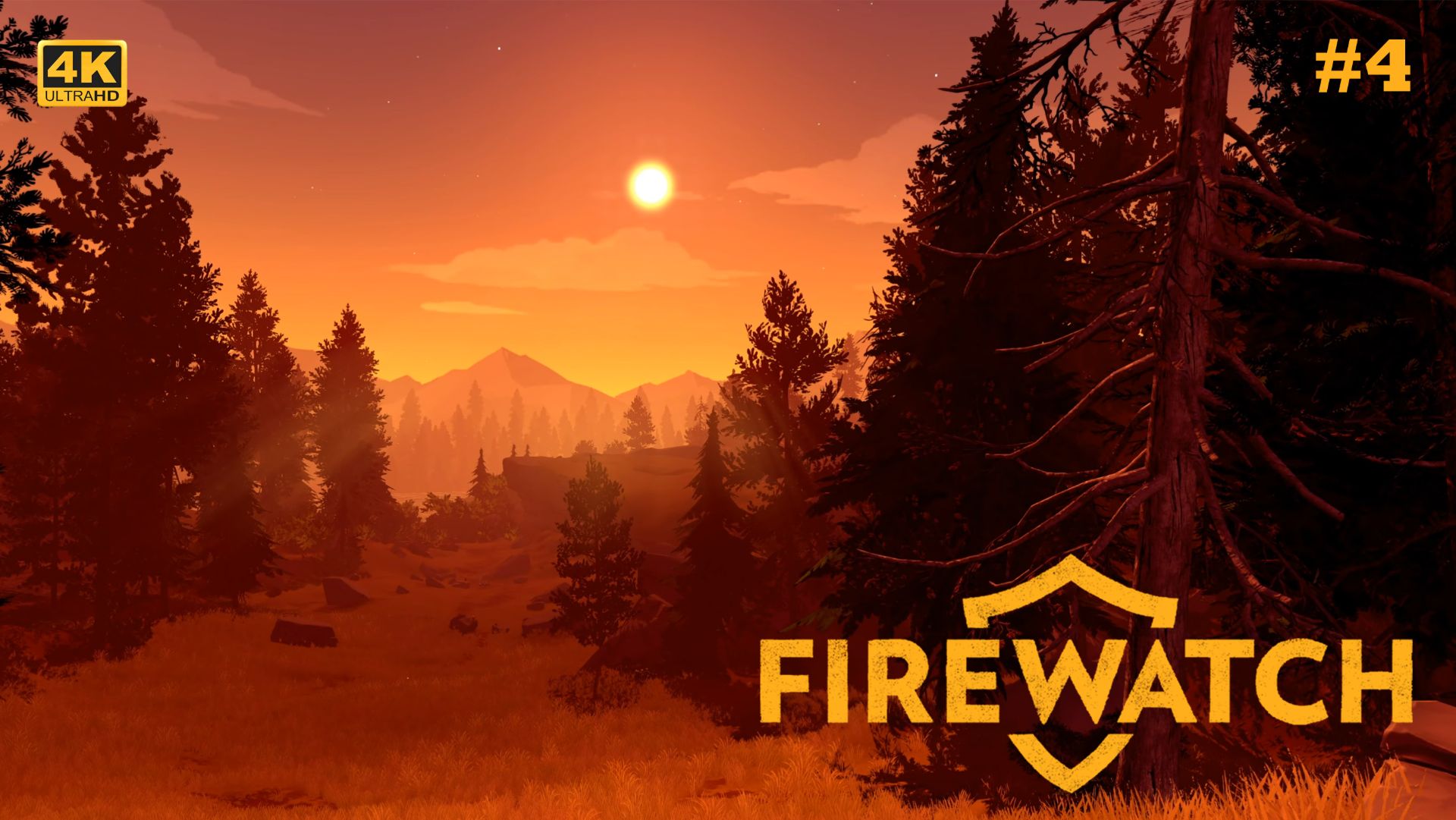 [4K] 🌳 Классное дерево - Firewatch [#4]