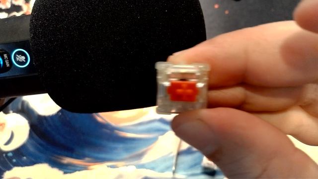 Звук переключателей от клавиатуры Varmilo Moonlight VPG108 -chery red