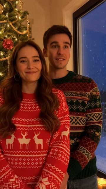 Рождественский вечер был идеальным... пока они не увидели это в окно! 😳