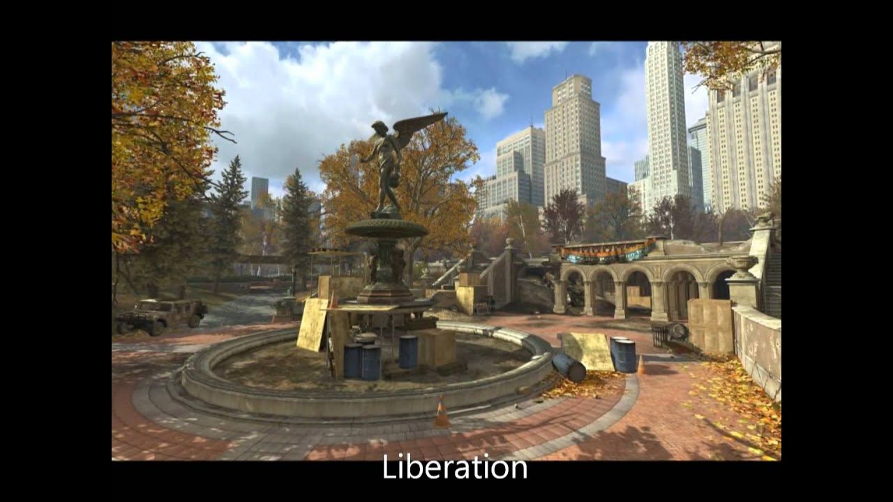 Call Of Duty MW3 - Карта Liberation - Командный бой (Снайпер)
