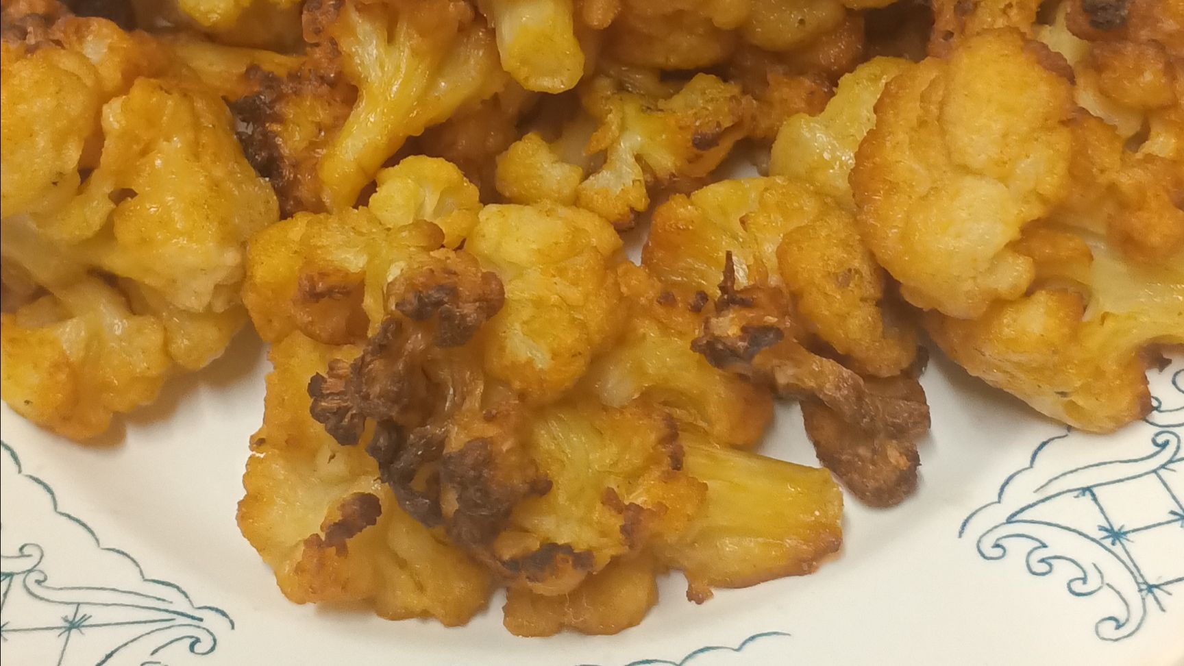 Жареная цветная капуста в аэрогриле.