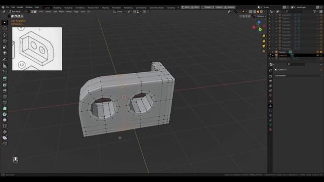 Моделирование под Subdivision Surface #12