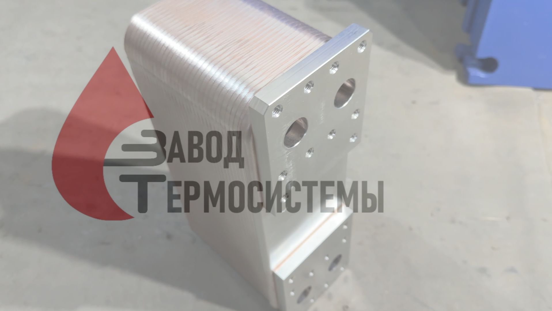 Применение паяного теплообменника ТТ27-60 с фланцевыми патрубками.