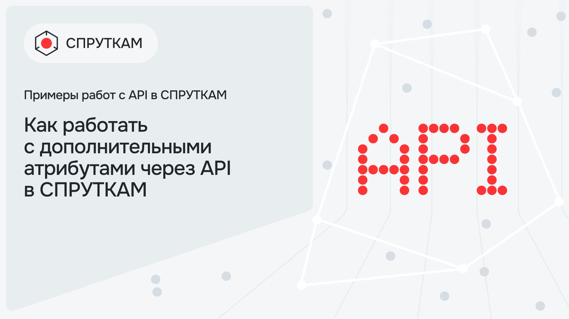 Как работать с дополнительными атрибутами через API в СПРУТКАМ