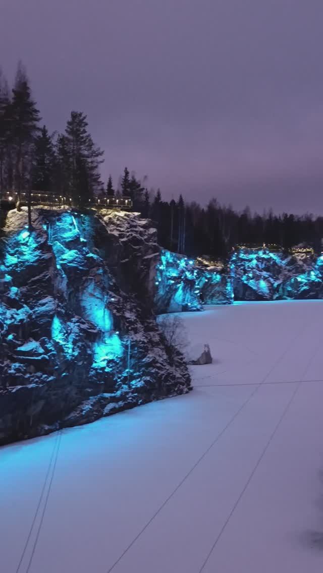 парк Рускеала, Карелия