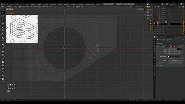 Моделирование под Subdivision Surface #15