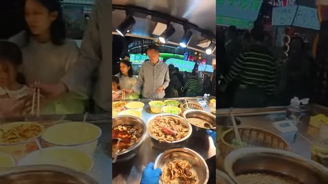 уличная еда в прямом эфире