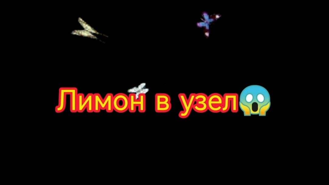 Лимон в узел