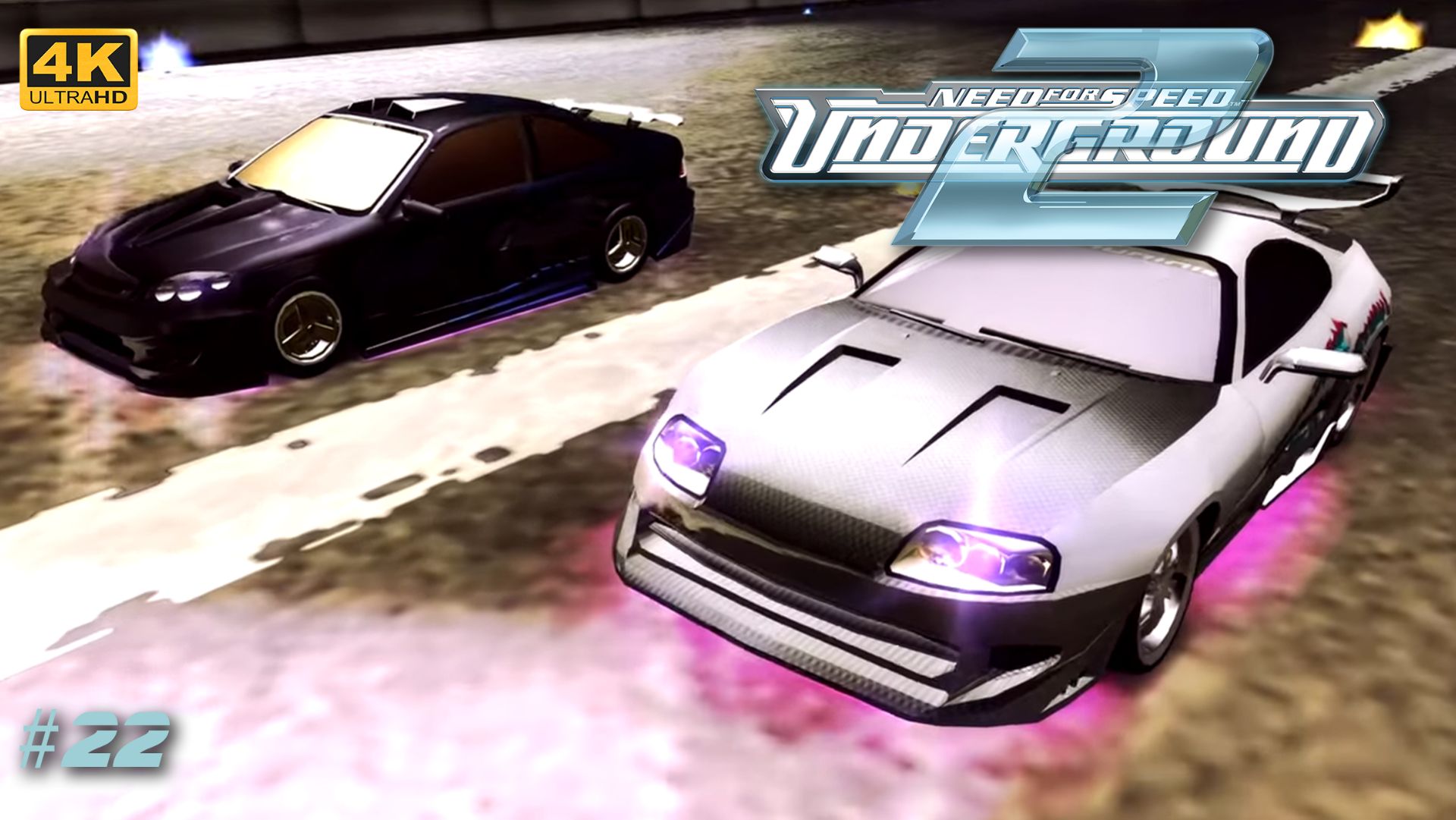 [4K] 🏁 Легенда Бэйвью - NFS Underground 2 [#22]