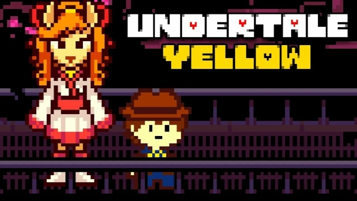 Дошёл до локации Паропром вместе с Церобой в игре андертейл Yellow